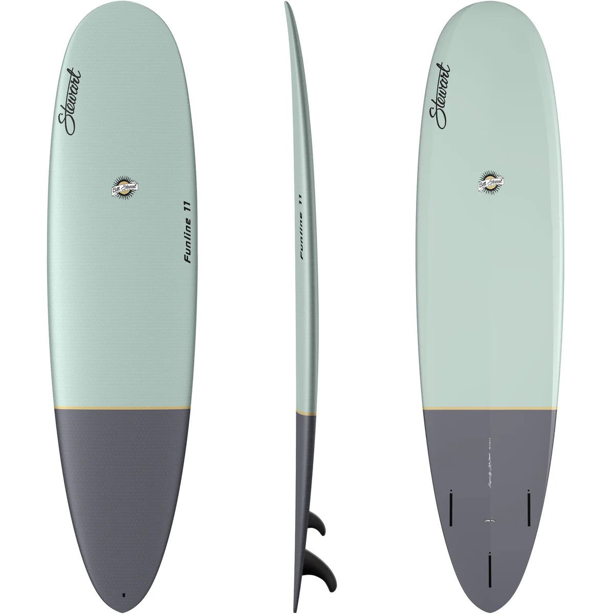 HYDROCUSH FUNLINE 11 – 7' - SAGE – Stewart surfboards Europe
